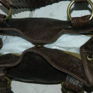 Kooba | Bags | Kooba Brown Distressed Pebbled Leather Sienna Handbag ...